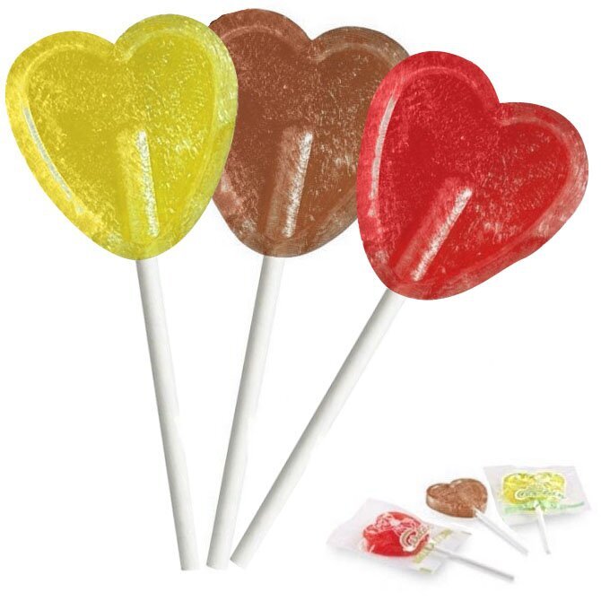 Trio sucettes coeurs (Cerdan)
