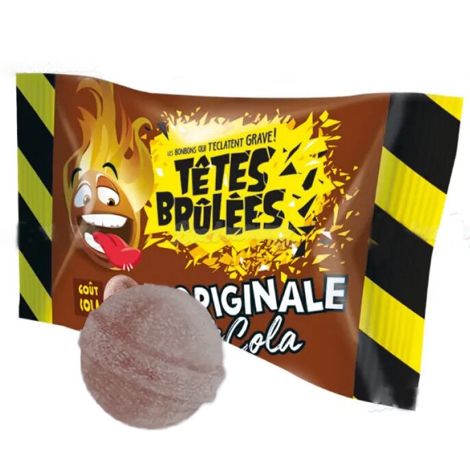 Tête Brûlée Bille Cola (Confiserie du Nord)